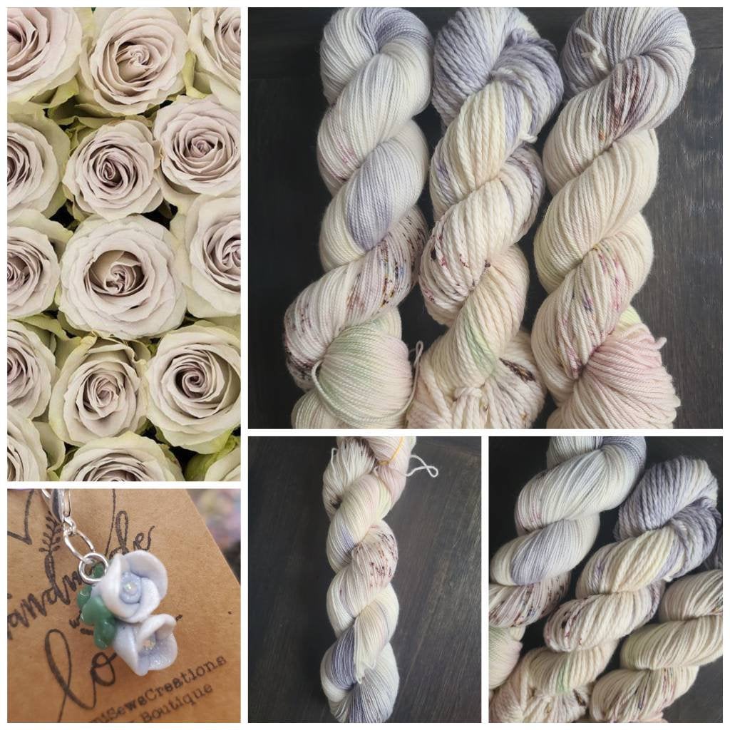 Earl Grey Roses – WoolenWomenFibers